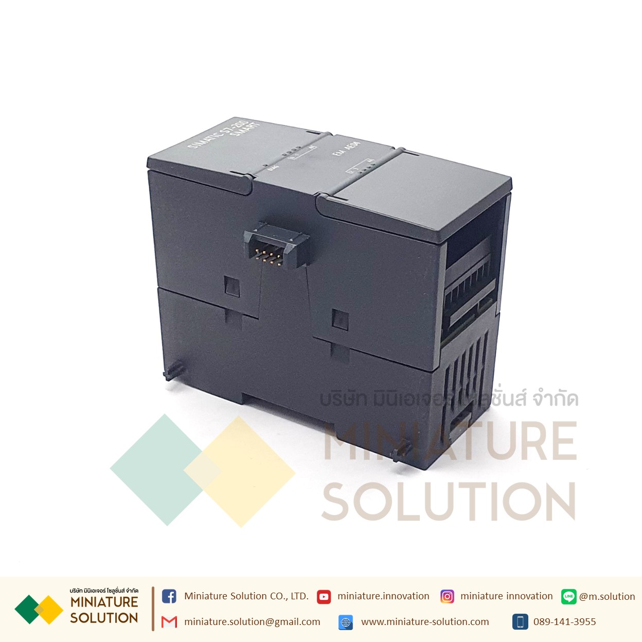 ซีเมนต์ SIMATIC S7-200 SMART PLC CPU SR20 SR30 SR40 ST20 ST30 CR20 SIEMENS analog module AE04 ...