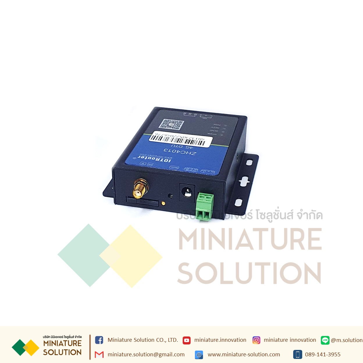 MQTT CAT 1 4G LTE Modem Data Transmission RS485 4G DTU iot-router RS485 4G IoT (ZHC4013 ...