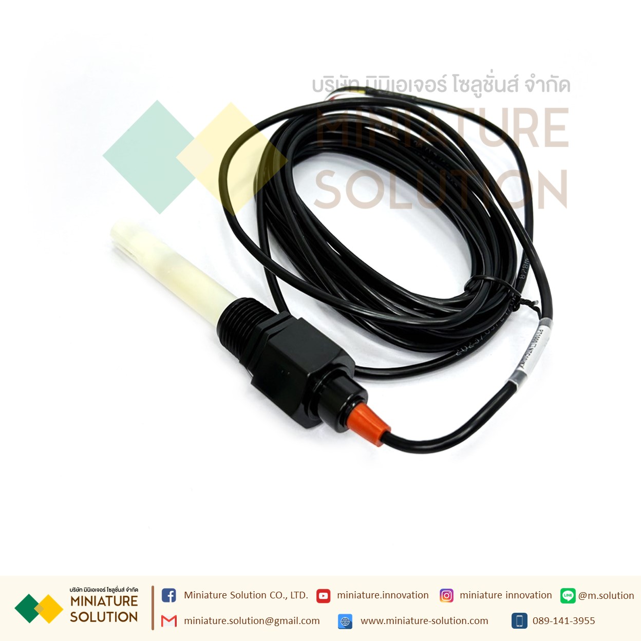 Ec Transmitter Rs485 Output With Module Modbus 485 เซ็นเซอร์วัดค่า Ec