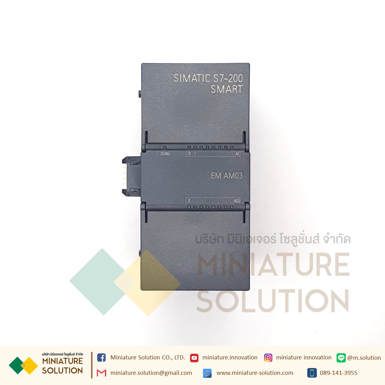ซีเมนต์ SIMATIC S7-200 SMART PLC CPU SR20 SR30 SR40 ST20 ST30 CR20 SIEMENS analog module AE04 ...