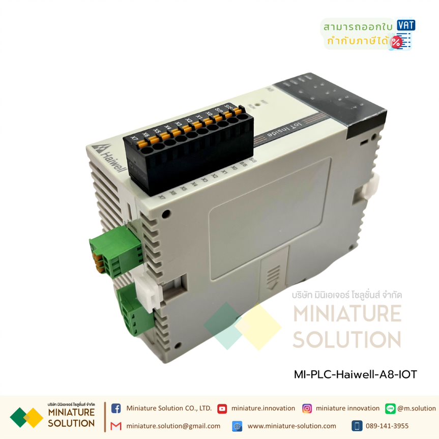 Haiwell A8 IoT PLC = PLC + HMI + RTU+ IoT Gateway Support Haiwell Cloud and MQTT(A8-IOT PLC ...