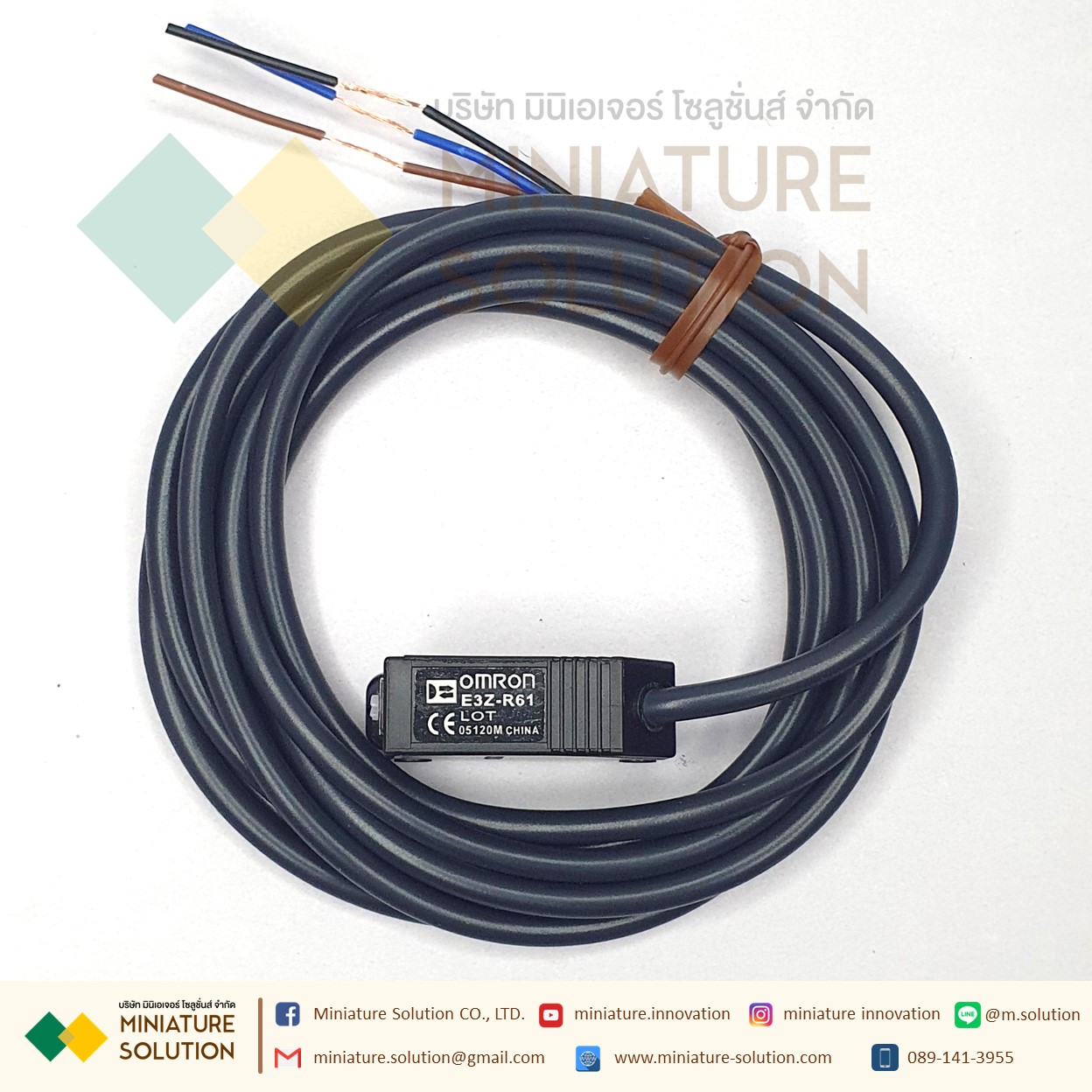 OMRON photoelectric switch E3Z-D61 E3Z-D62 E3Z-D81 E3Z-D82 E3Z-R61 เซ็นเซอร์ Photoelectric ...